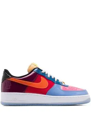 Nike X Undefeated Air Force 1 Low Multi Patent Sneakers - Blue
