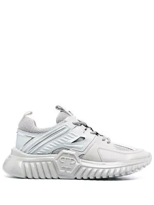 Philipp Plein Hexagon Runner Low-top Sneakers - Grey