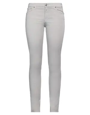 JACOB COHЁN Slim Fit Twill Pants - Grey