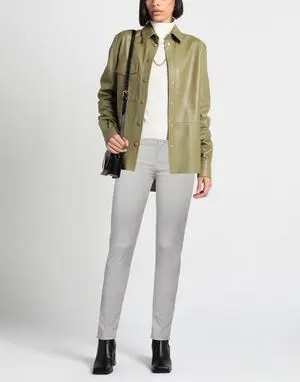 JACOB COHЁN Slim Fit Twill Pants - Grey
