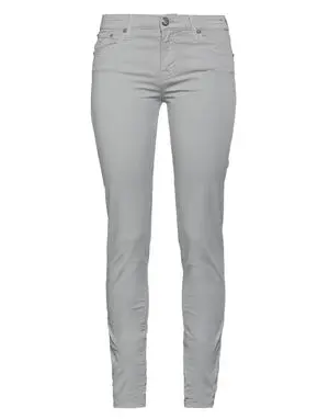 JACOB COHЁN Slim Fit Twill Pants Light Grey