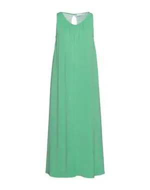 CAFÈNOIR Midi Flared Dress - Green