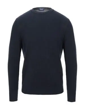 DRUMOHR Sweater Cotton Knitted Midnight Blue