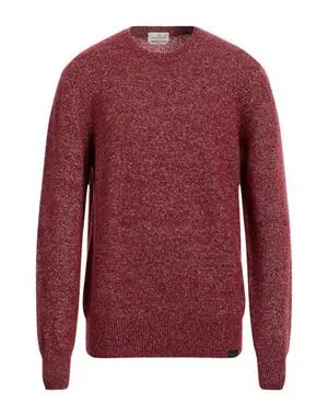 BROOKSFIELD Crewneck Sweater - Burgundy