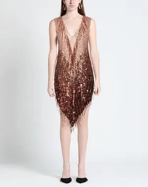 Elisabetta Franchi Mini Dress With Sequins And Beads