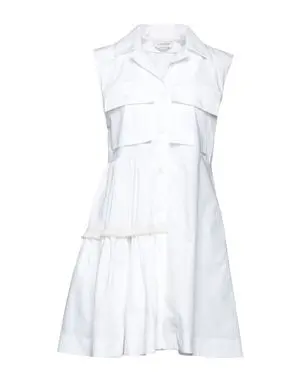 ANNA MOLINARI ANNA MOLINARI Mini Shirt Dress White