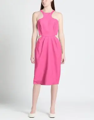 LES BOURDELLES DES GARÇONS Midi Bodycon Dress - Pink