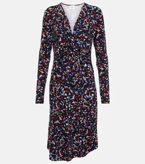 MARANT ETOILE Jadiya Floral Midi Dress - Multicoloured
