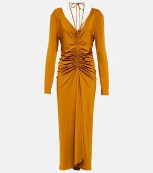 Veronica Beard Gibert Jersey Midi Dress