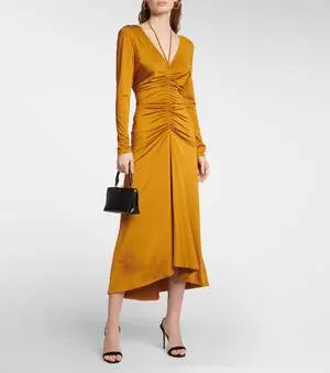 Veronica Beard Gibert Jersey Midi Dress