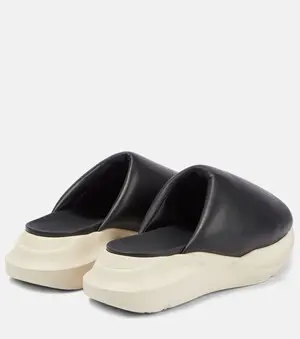 Rick Owens Leather Slides
