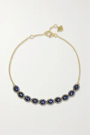 AMRAPALI LONDON Mini Rajasthan Sapphire And Diamond Bracelet - Blue