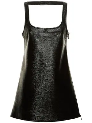COURREGES COURREGES Mini Dress - Black