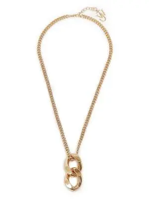 JW Anderson Chain-link Pendant Necklace - Gold
