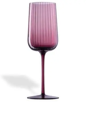 NASONMORETTI Gigolo Ribbed Wine Glass - Purple