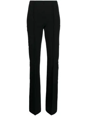 Mach & Mach Cut-out Flared Trousers