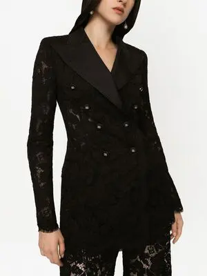 Dolce & Gabbana Turlington Lace Blazer