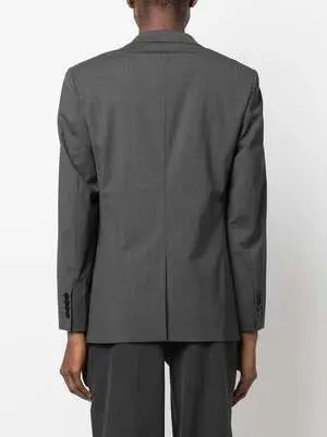 Theory Single-breasted Tailored Blazer - Grey