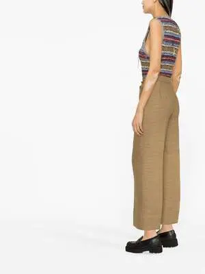 GANNI Tailored Straight-leg Trousers