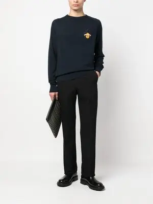 BILLIONAIRE Round-neck Cotton Jumper