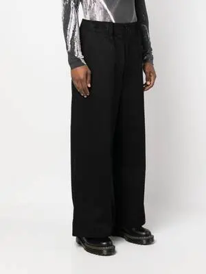 YUIKI SHIMOJI High-waisted Wide-leg Trousers