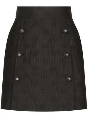 Dolce & Gabbana Jacquard Miniskirt
