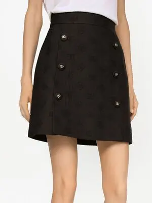 Dolce & Gabbana Jacquard Miniskirt