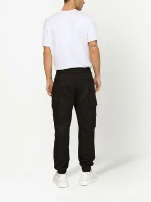 Dolce & Gabbana Logo-tag Cargo Trousers - Blue