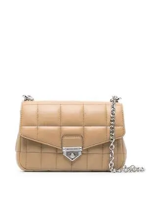 Michael Kors Soho Quilted Shoulder Bag - Brown