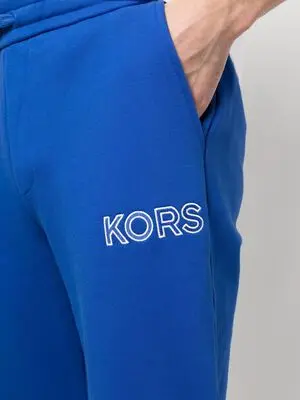 Michael Kors Logo-embroidered Tapered Track Pants