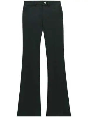 COURREGES High-waisted Wide-leg Trousers
