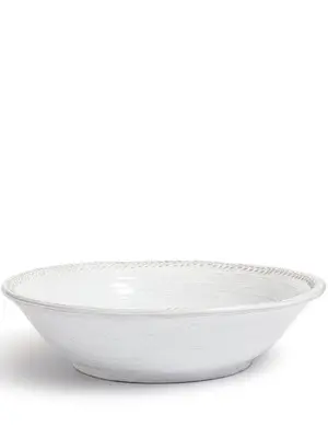 SOHO HOME Hillcrest Leaf-detail Serving Bowl - White