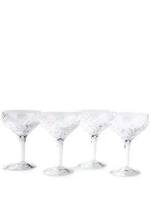 SOHO HOME Barwell Crystal Glasses Set - Neutrals