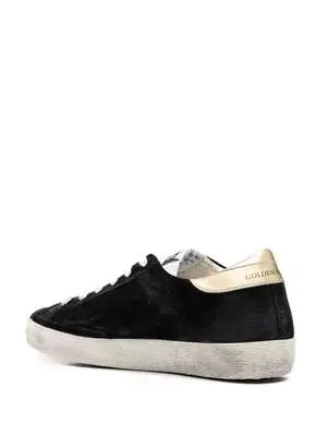 GOLDEN GOOSE Super-star Low-top Sneakers - Black