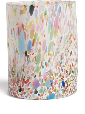 BITOSSI HOME Mouth-blown Glass Set - White