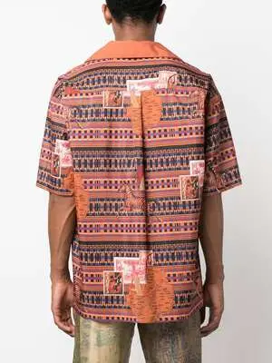 Ahluwalia Graphic-print Short-sleeve Shirt