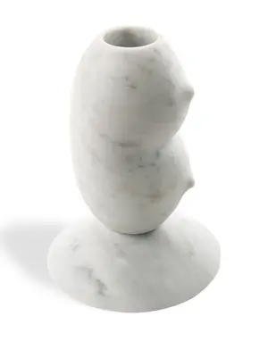BLOC STUDIOS Clelia Sculpted Marble Vase