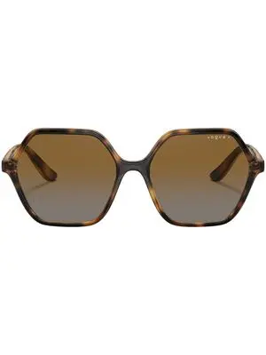 VOGUE EYEWEAR Geometric Sunglasses - Brown