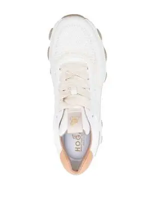 Hogan Embossed-logo Detail Sneakers - White