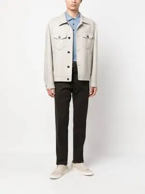 Brioni Trucker Shirt Jacket