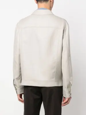 Brioni Trucker Shirt Jacket