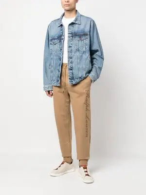 Ralph Lauren Purple Label Logo-embroidered Track Pants