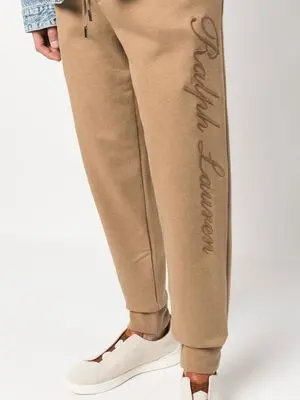 Ralph Lauren Purple Label Logo-embroidered Track Pants