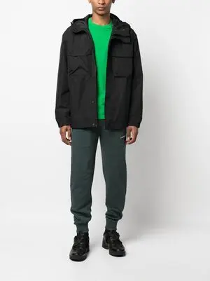 Calvin Klein Technical Windbreaker Jacket - Black