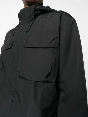 Calvin Klein Technical Windbreaker Jacket - Black