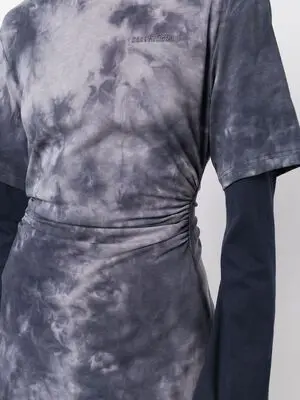 GROUND ZERO Tie-dye Long-sleeve T-shirt