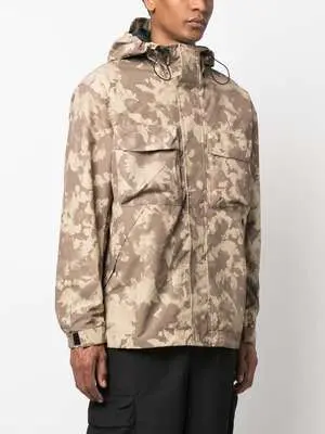 Calvin Klein Technical Windbreaker Jacket - Neutrals