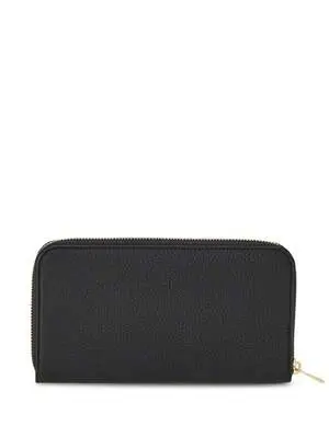 FERRAGAMO Gancini Continental Wallet - Black