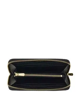 FERRAGAMO Gancini Continental Wallet - Black