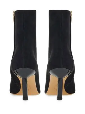 FERRAGAMO 70mm Pointed Toe Boots - Black